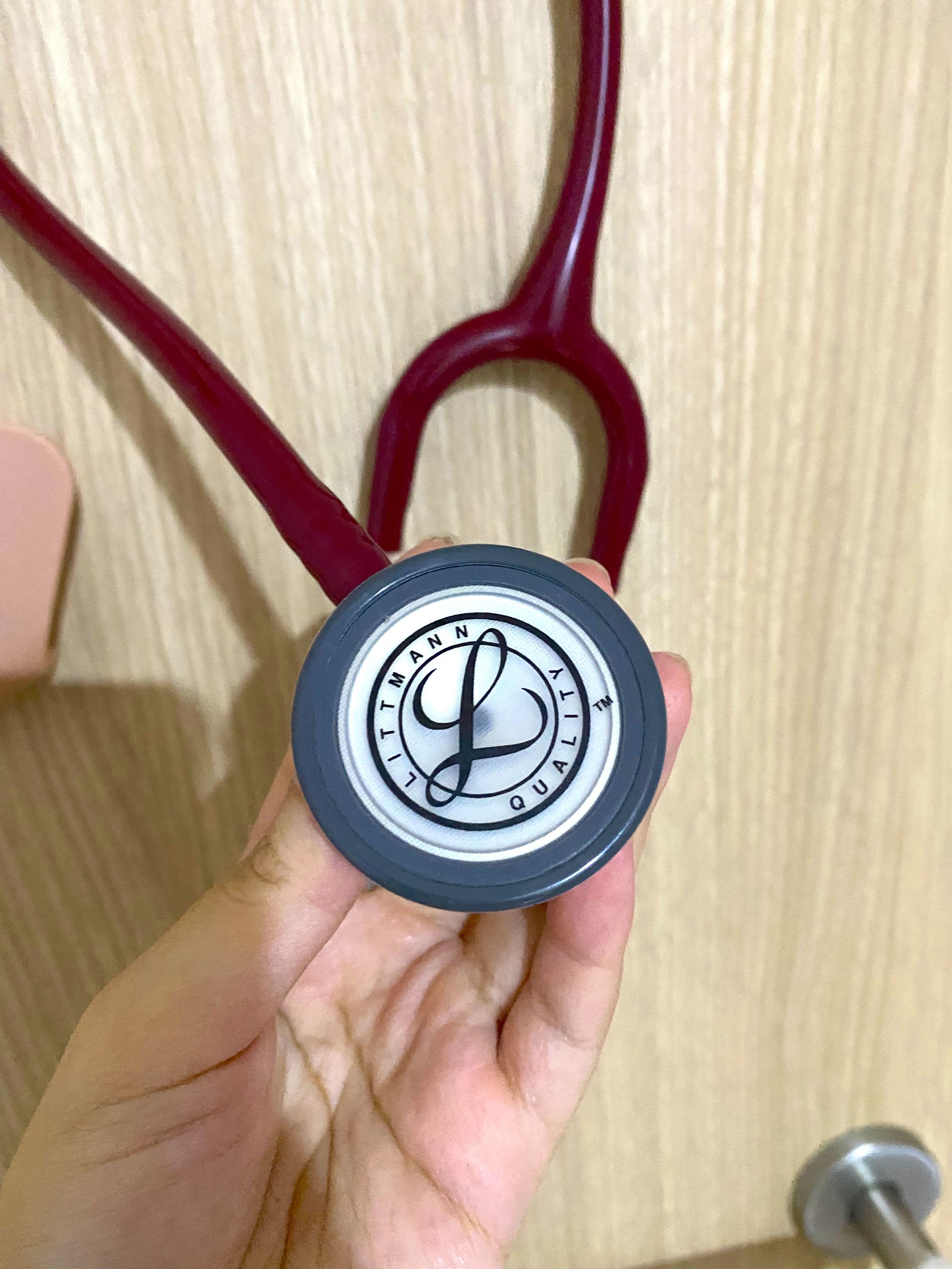Littmann Stethoscope Burgundy (3M Classic II), Health & Nutrition ...