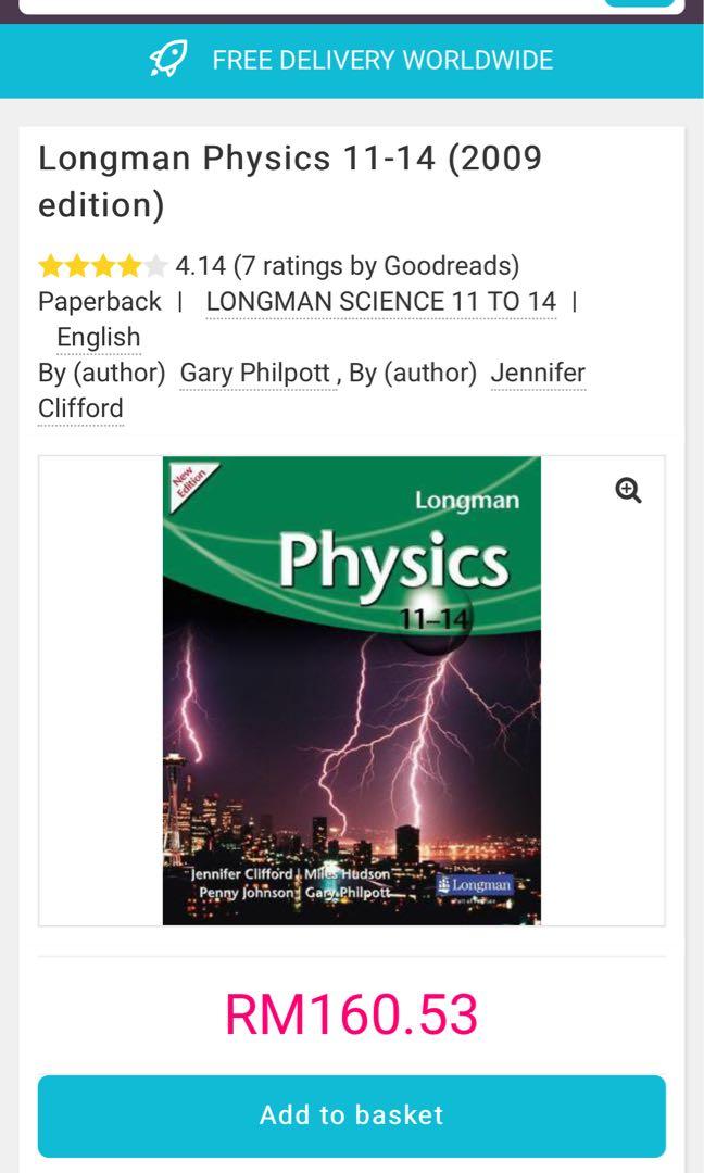 Longman Physics, Hobbies & Toys, Books & Magazines, Textbooks on Carousell