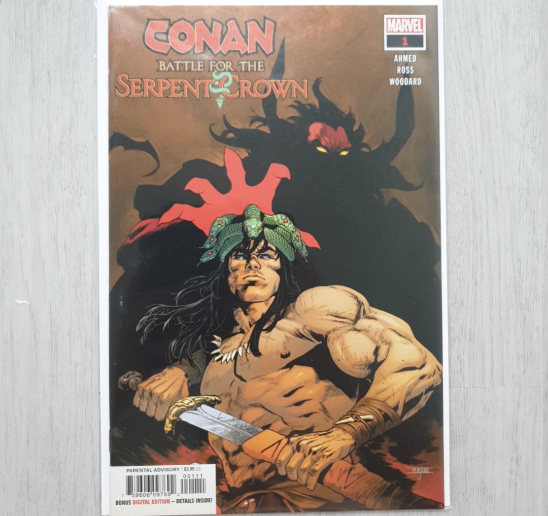 Marvel Comics Conan Battle for the Serpent Crown 1 Near Mint Condition ...