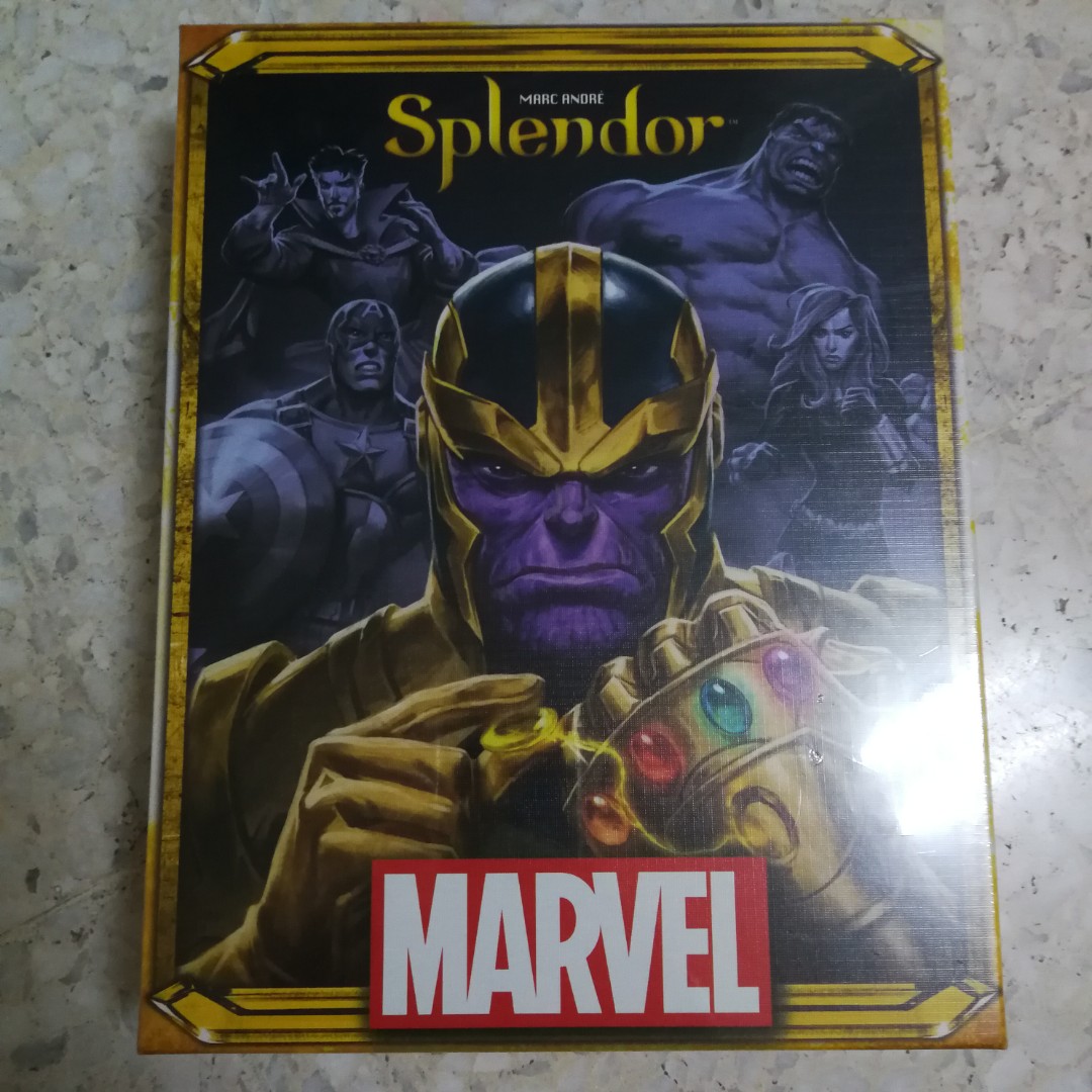 Marvel Splendor Board Game, Hobbies & Toys, Toys & Games on Carousell