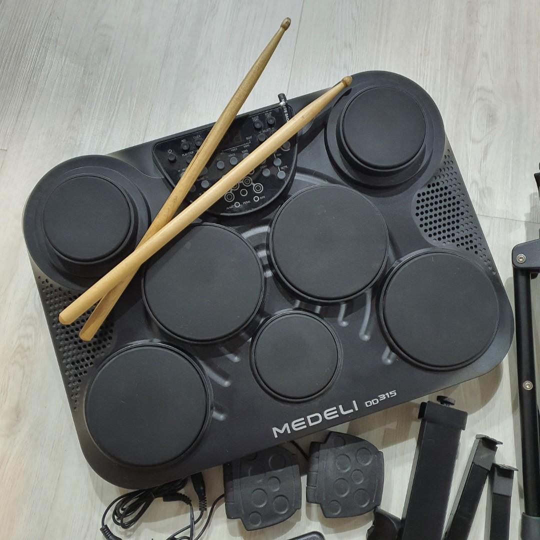 MEDELI DD315 Drums, Hobbies & Toys, Music & Media, Musical Instruments ...