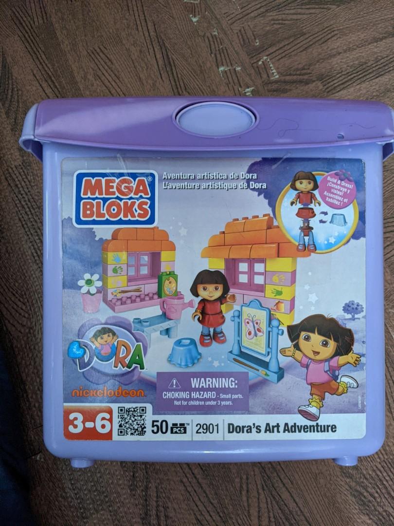 Mega bloks 50 pieces Dora the explorer megabloks lego mega blocks ...