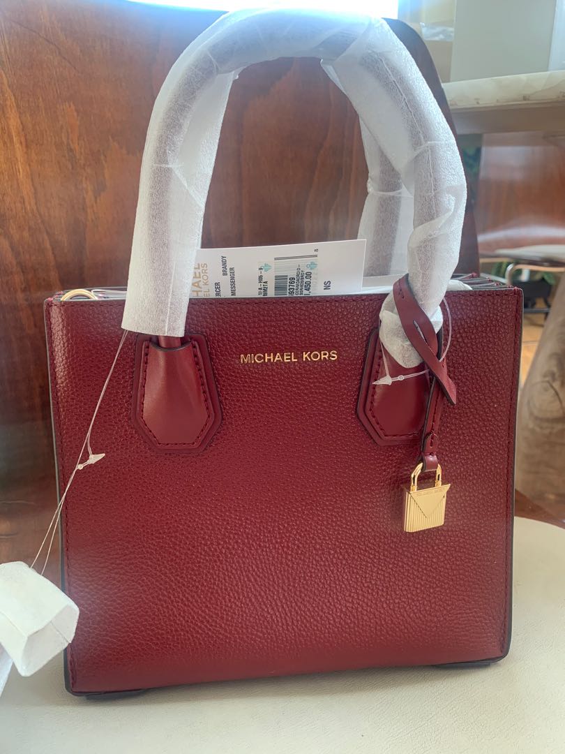 MK Red Bag, Luxury, Bags & Wallets on Carousell