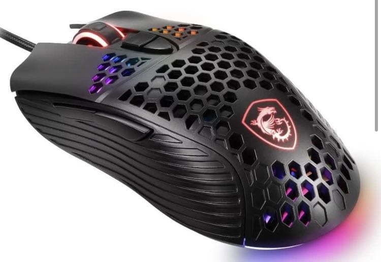 MSI gaming mouse, 電腦＆科技, 電腦周邊及配件, 電腦滑鼠及相關產品 - Carousell