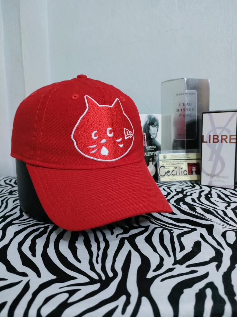 Ne-net cat by Issey Miyake x New era cap (Authentic), Men's Fashion ...