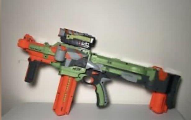Nerf Full Auto Nitron Gun with accessories, Hobbies & Toys, Toys ...