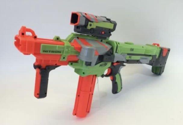 Nerf Full Auto Nitron Gun with accessories, Hobbies & Toys, Toys ...