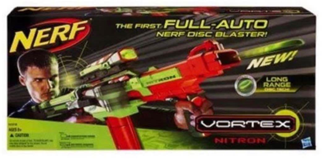 Nerf Full Auto Nitron Gun with accessories, Hobbies & Toys, Toys ...