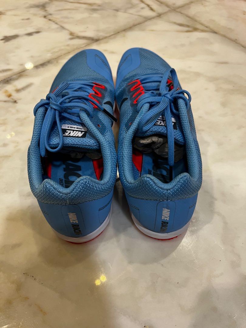 Nike blue spikes, Men's Fashion, Footwear, Sneakers on Carousell