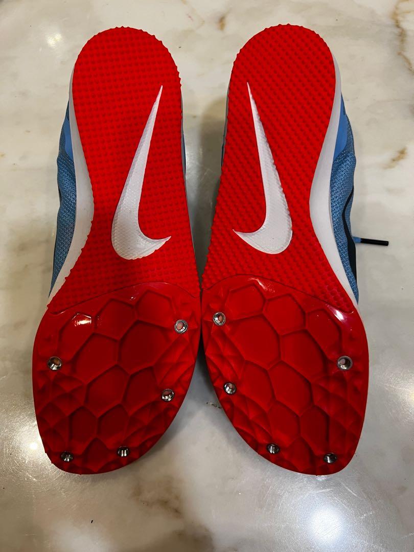 Nike blue spikes, Men's Fashion, Footwear, Sneakers on Carousell