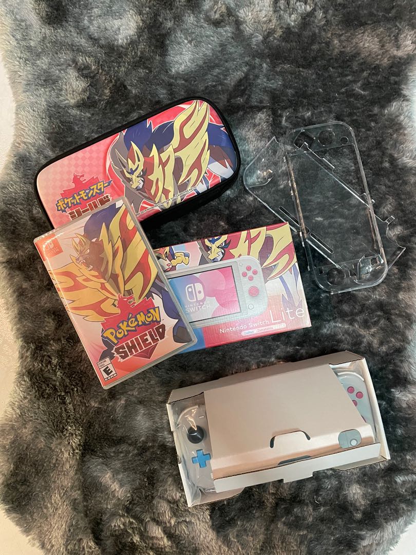 Nintendo Switch Lite Pokemon Edition Set, Video Gaming, Video Game ...