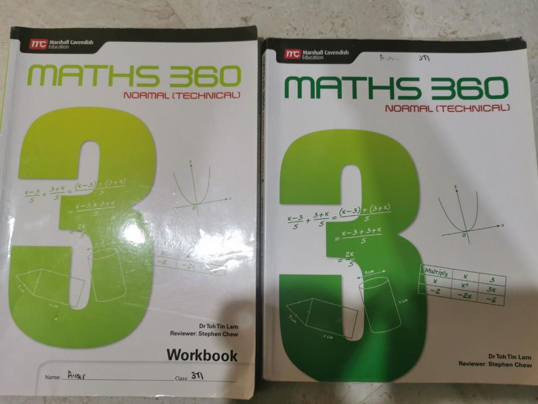 NT Sec 3 Math Textbook and Workbook, Hobbies & Toys, Books & Magazines ...