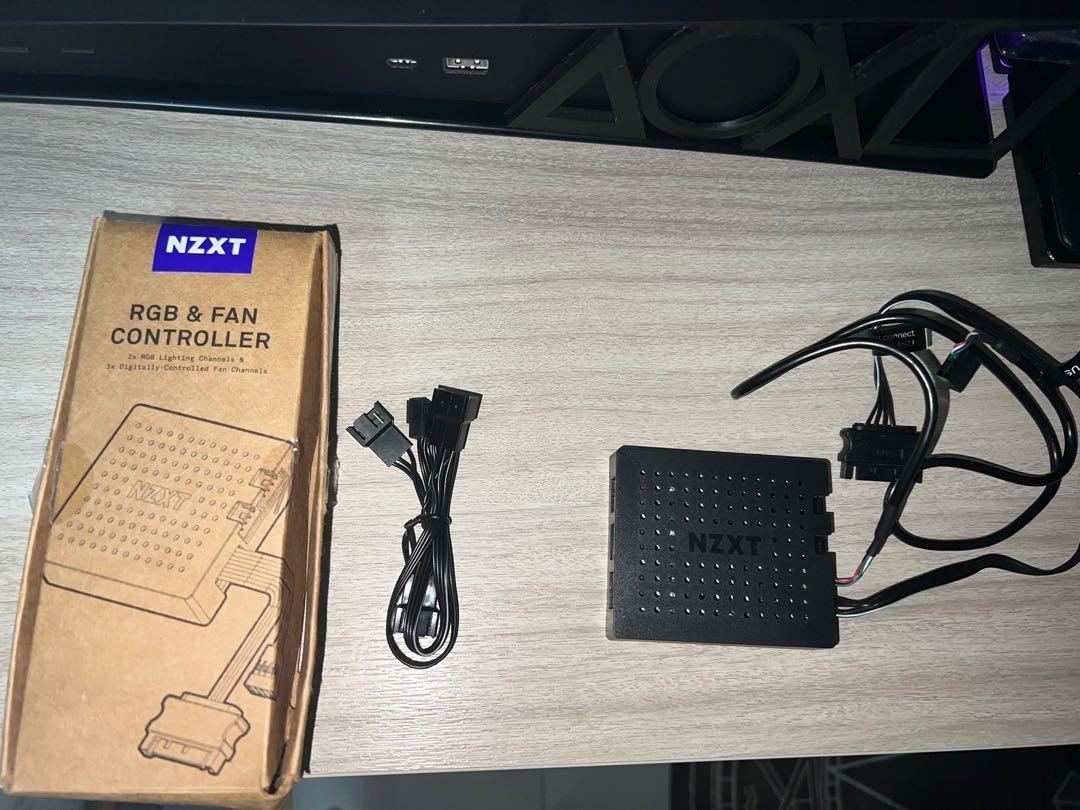 NZXT RGB & FAN CONTROLLER, Computers & Tech, Parts & Accessories ...