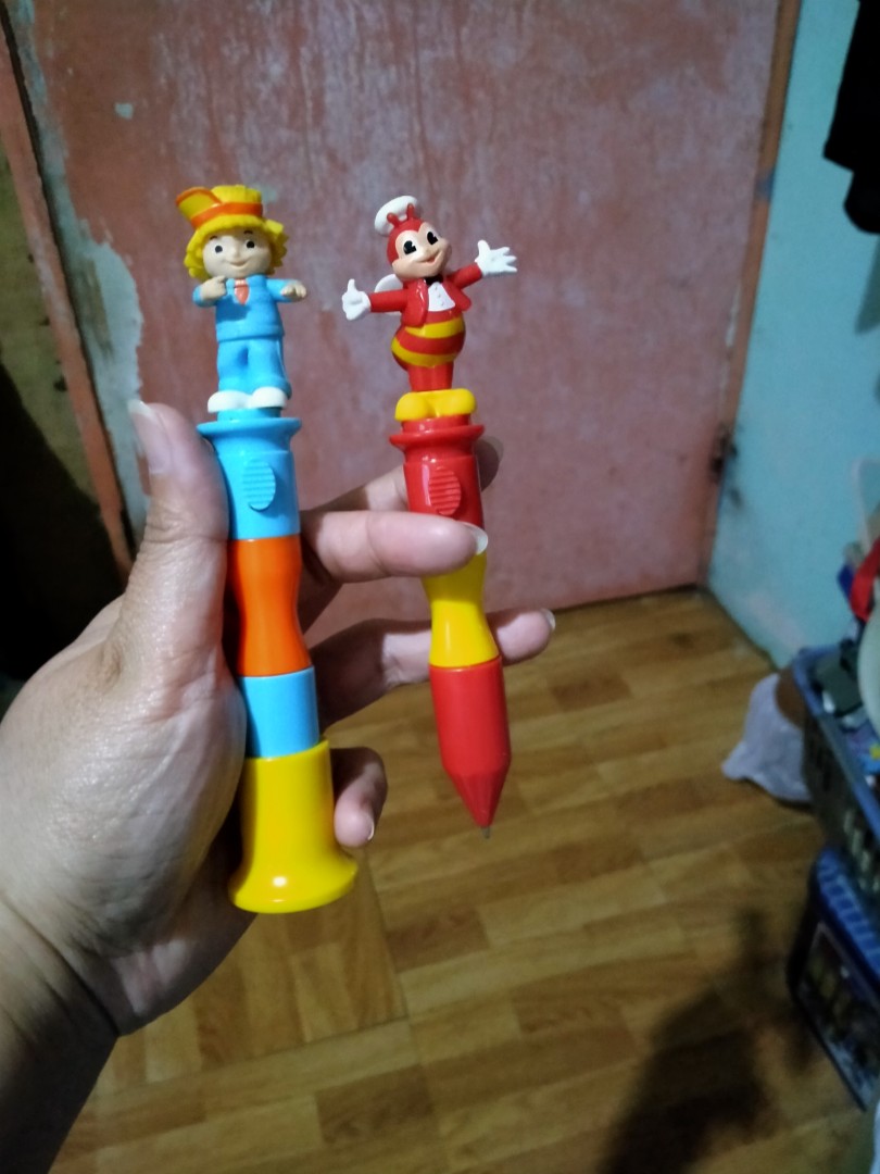 XMAS SALE! ORIGINAL UNIQUE JOLLIBEE AND POPO PEN, Hobbies & Toys, Toys ...