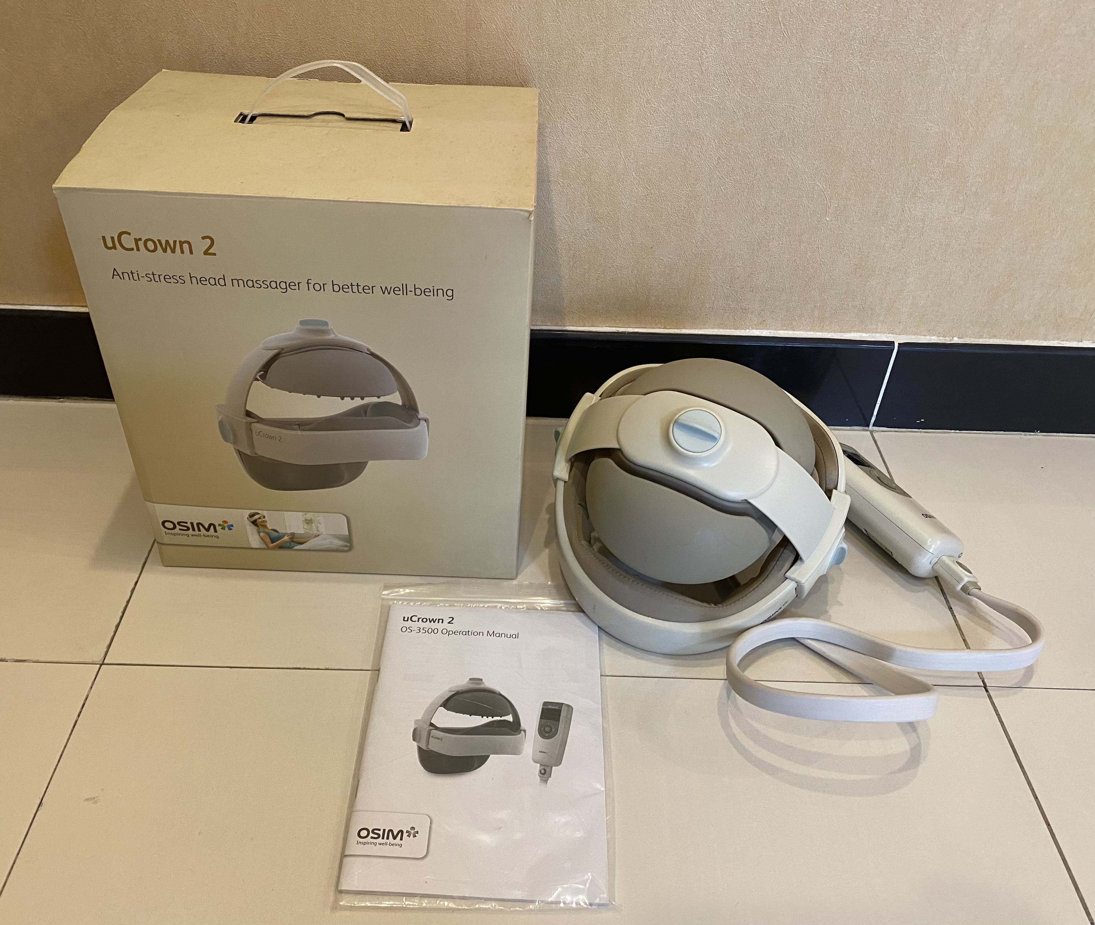 全新正版Osim uCrown 2 頭部按摩器, 健康及營養食用品, 按摩紓緩用品 - Carousell