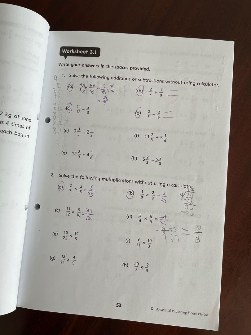 P5 MATHEMATICS (Modular Worksheets), Hobbies & Toys, Books & Magazines ...