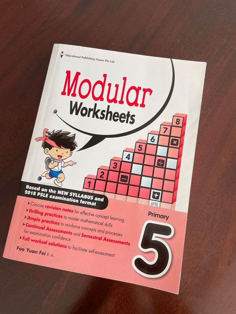 P5 MATHEMATICS (Modular Worksheets), Hobbies & Toys, Books & Magazines ...