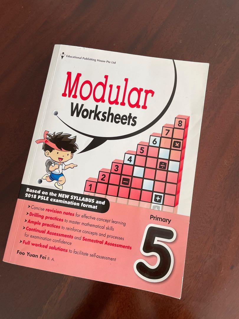 P5 MATHEMATICS (Modular Worksheets), Hobbies & Toys, Books & Magazines ...