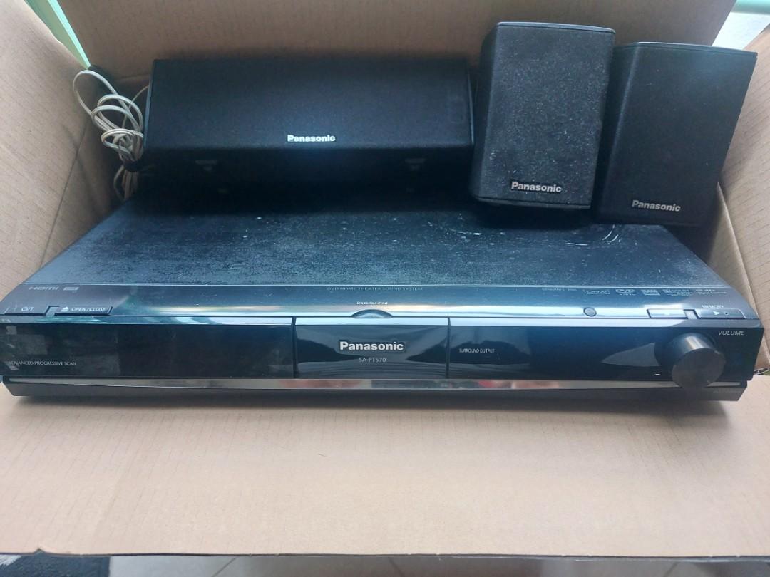 Panasonic Home Theatre SA-PT570, Audio, Soundbars, Speakers ...