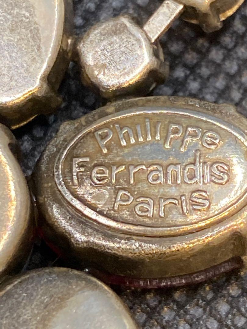 Philippe Ferrandis Paris vintage necklace &earrings set, Women's ...