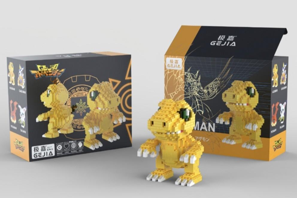 (PO) Digimon Nanoblocks, Hobbies & Toys, Memorabilia & Collectibles, J ...