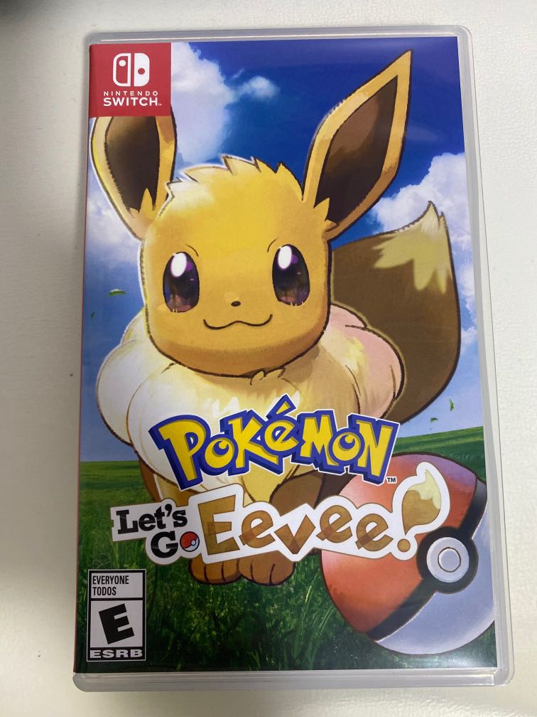Pokemon Let’s Go Eevee! Nintendo switch game, Video Gaming, Video Games ...