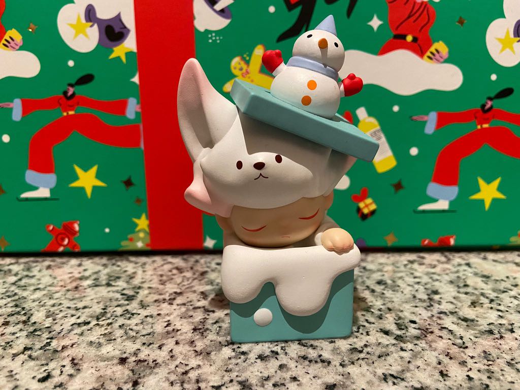 Popmart Dimoo Christmas Snow Fox Blind Box, Hobbies & Toys, Toys ...