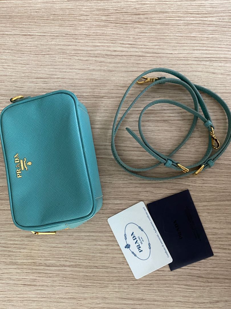 Prada small sling bag, Women's Fashion, Bags & Wallets, Cross-body Bags ...