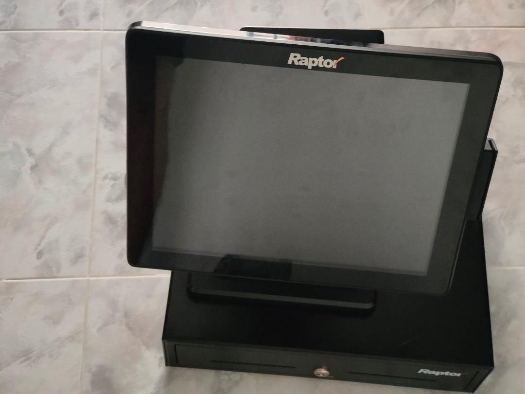 Raptor POS machine with printer and cash drawer, Computers & Tech ...