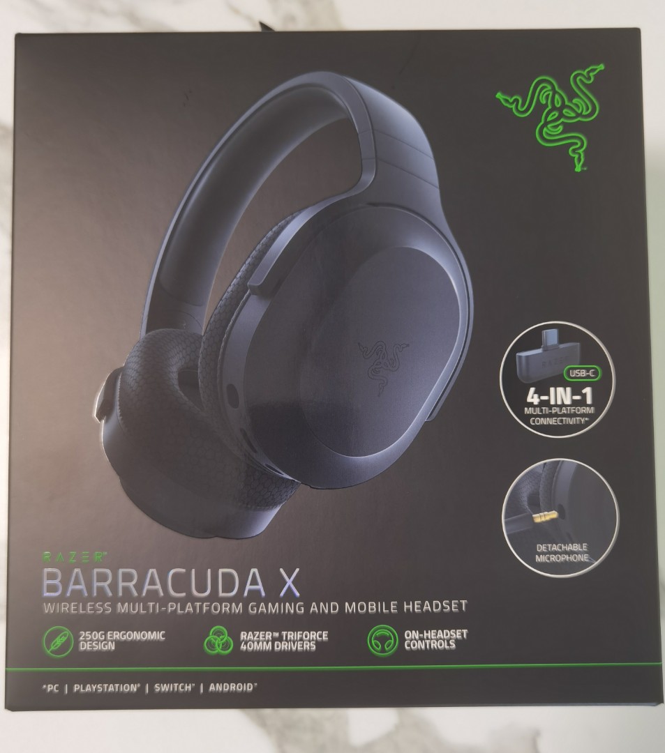 RAZAE BARRACUDA X Wireless Gaming Headset, Audio, Headphones & Headsets ...