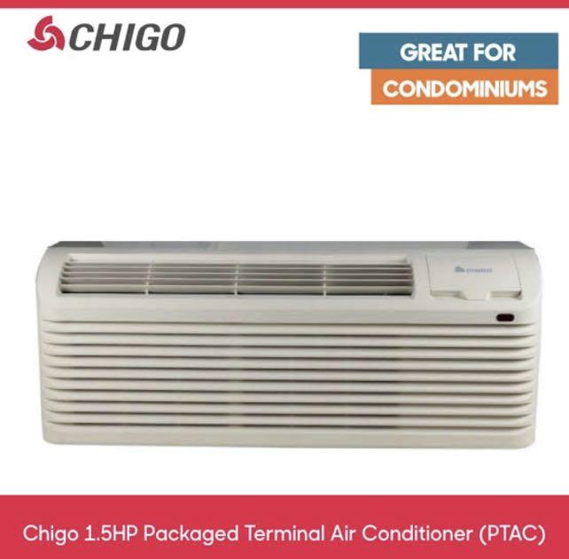 Chigo 1.5 HP PTAC Packaged Terminal Air Conditioner (Non-inverter), TV ...