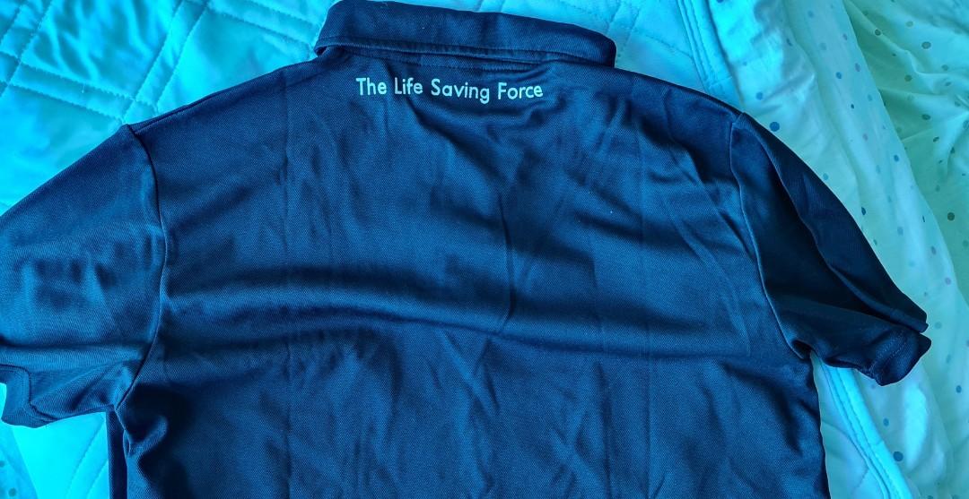 SCDF dri-fit Black polo T (old model), Men's Fashion, Tops & Sets ...