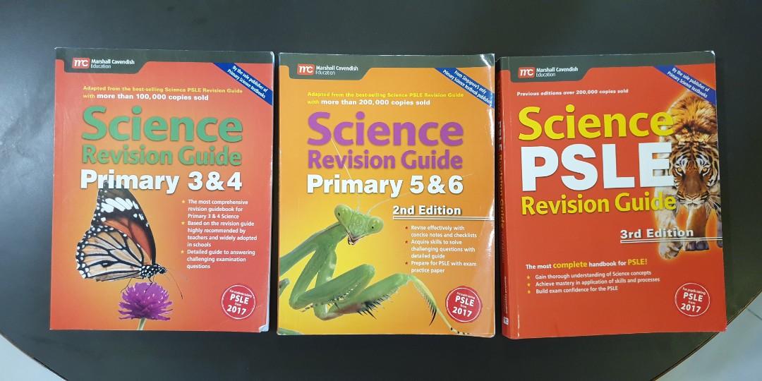 Science Revision Guide Primary 3&4, 5&6 and PSLE, Hobbies & Toys, Books ...