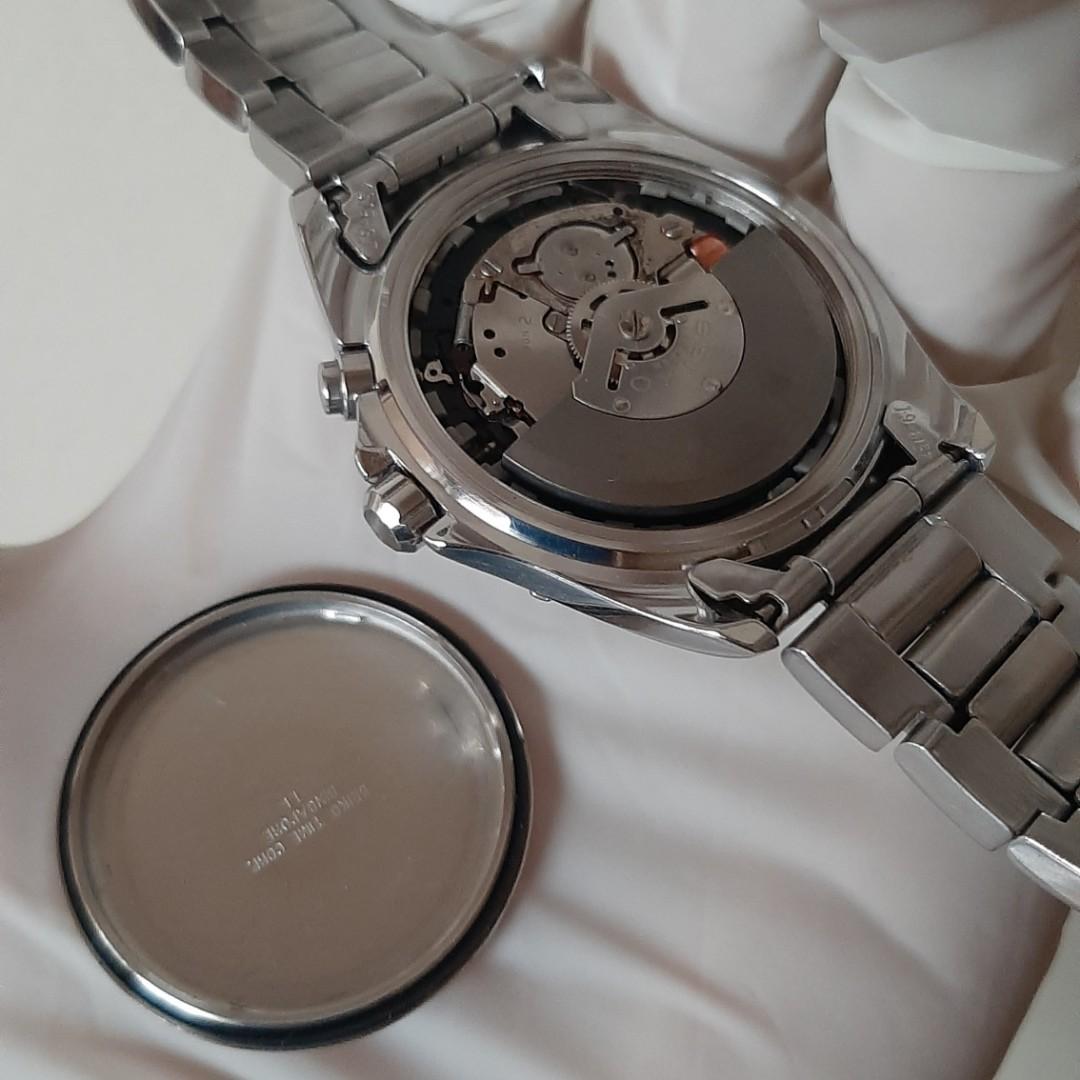 Seiko Kinetic Blue Dial Original (Hamilton omega tagheuer), Fesyen Pria ...