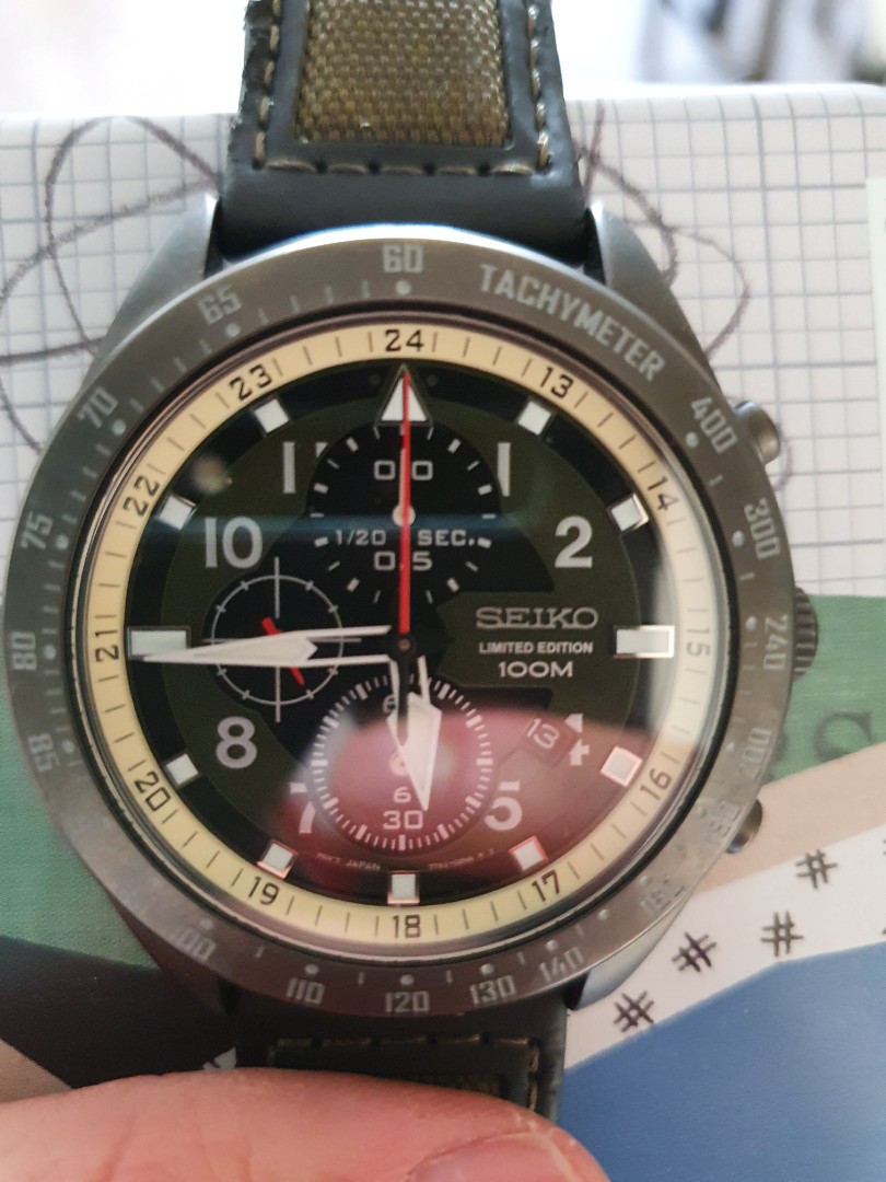 Seiko Sapphire Crystal Limited Edition, Luxury, Watches on Carousell