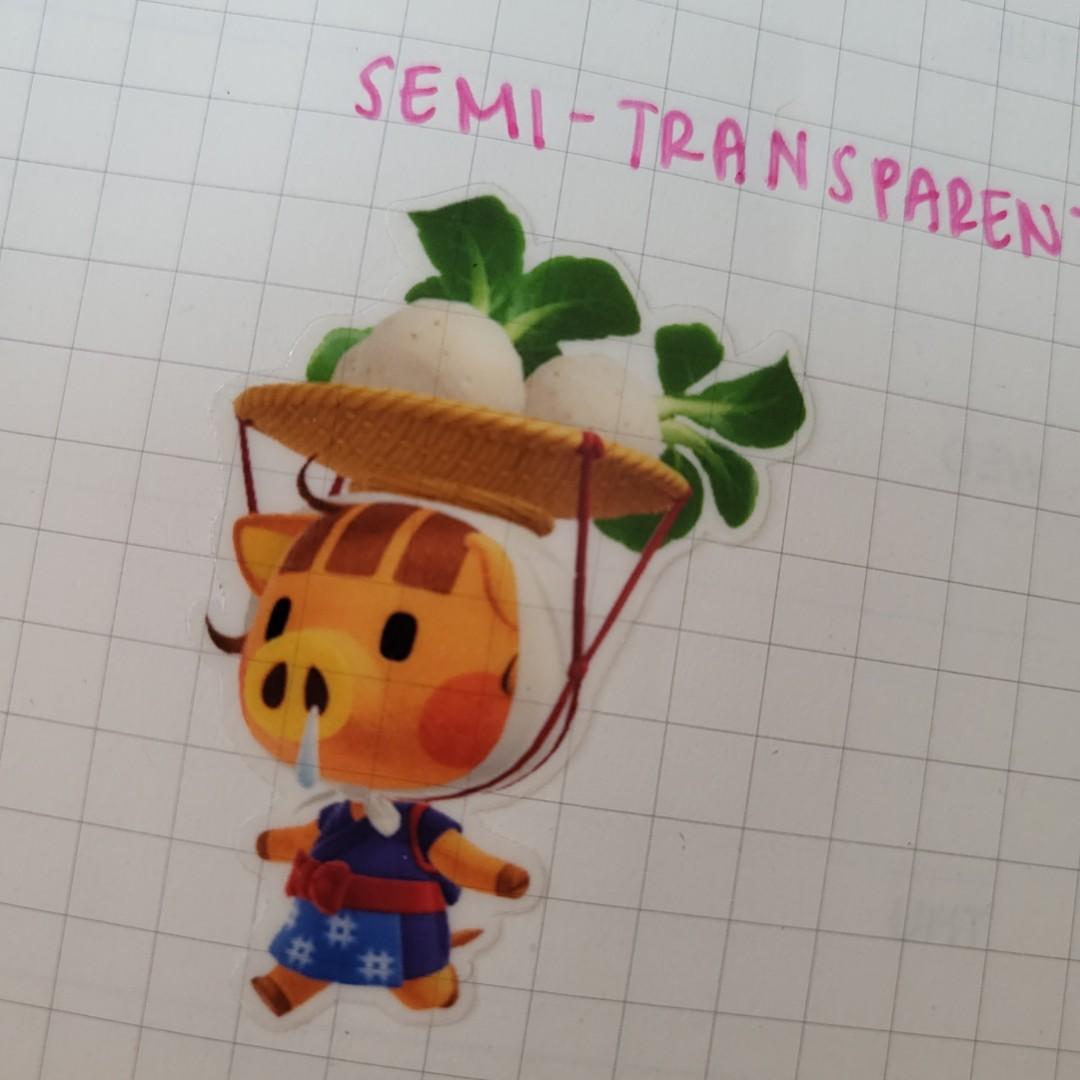 Semi-transparent custom stickers, Hobbies & Toys, Stationery & Craft ...