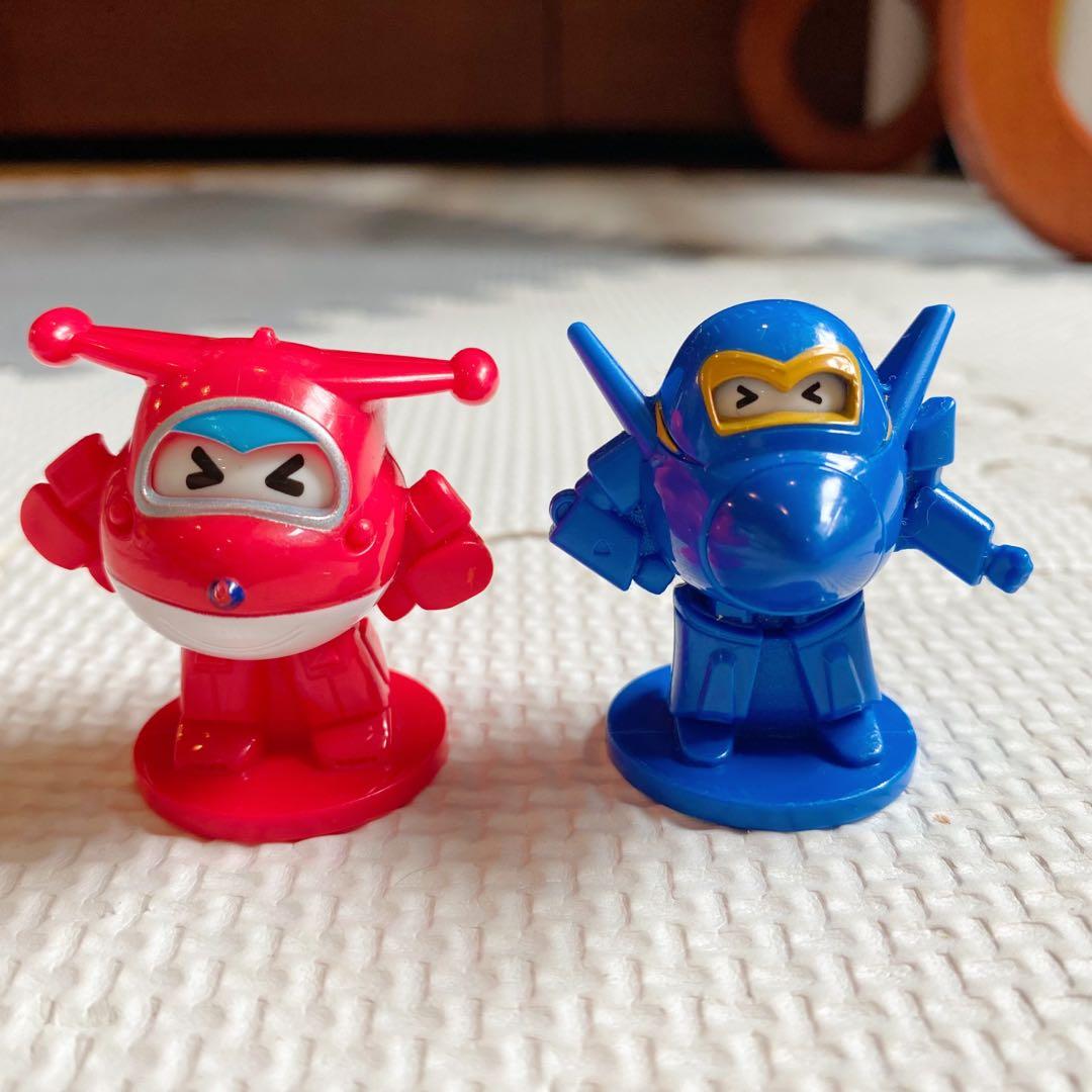 Set of 2 Super Wings Clickable Toys, Hobbies & Toys, Toys & Games on ...