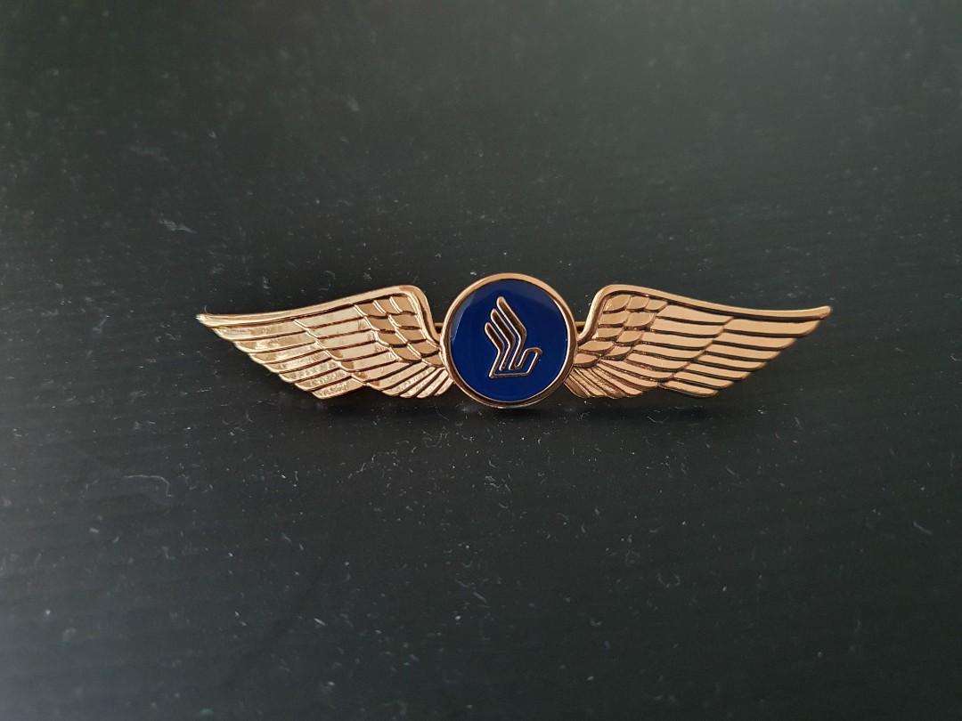 SIA Metal Wings Badge, Hobbies & Toys, Memorabilia & Collectibles ...