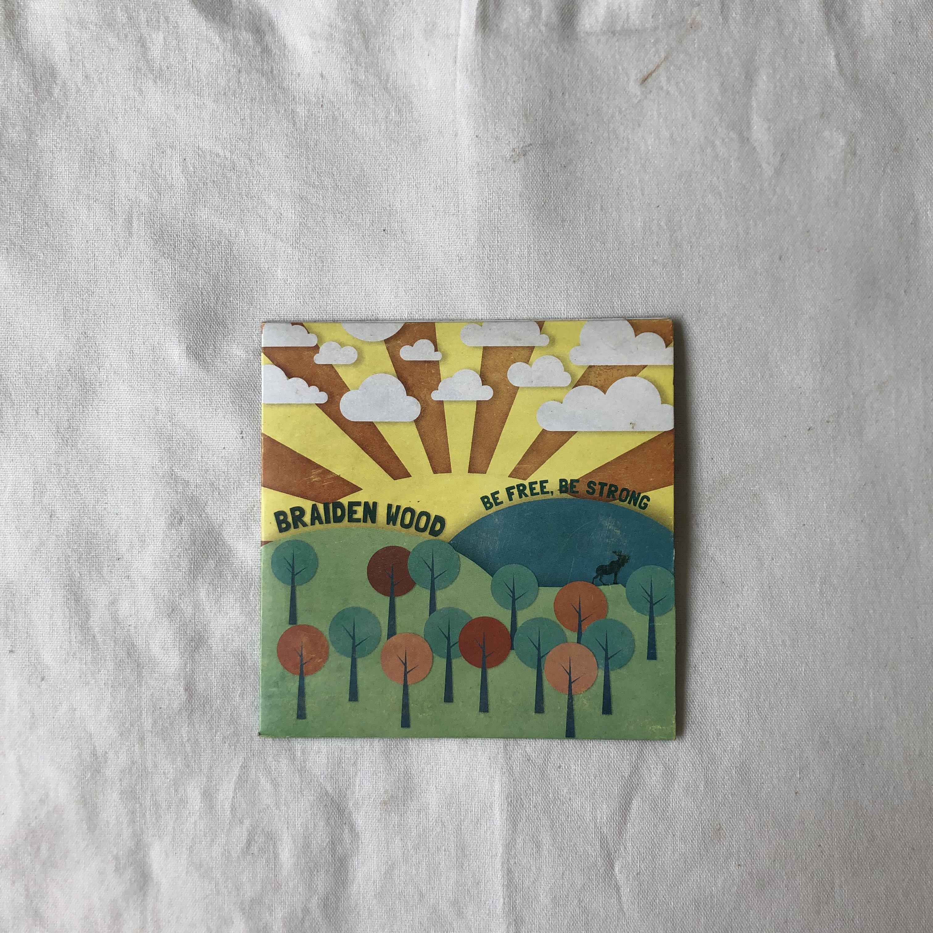 (Signed) Braiden Wood Be Free Be Strong EP, Hobbies & Toys, Music ...