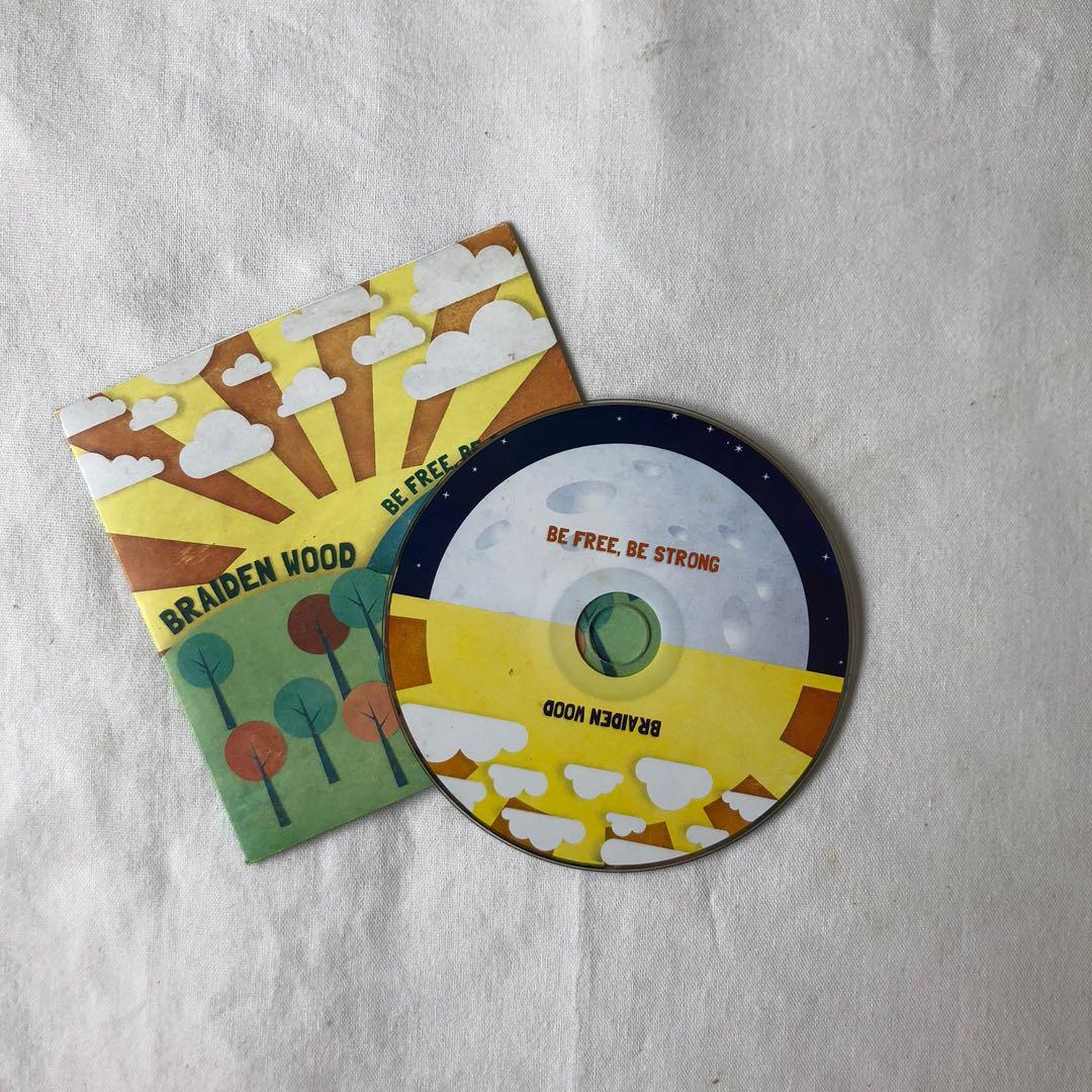 (Signed) Braiden Wood Be Free Be Strong EP, Hobbies & Toys, Music ...
