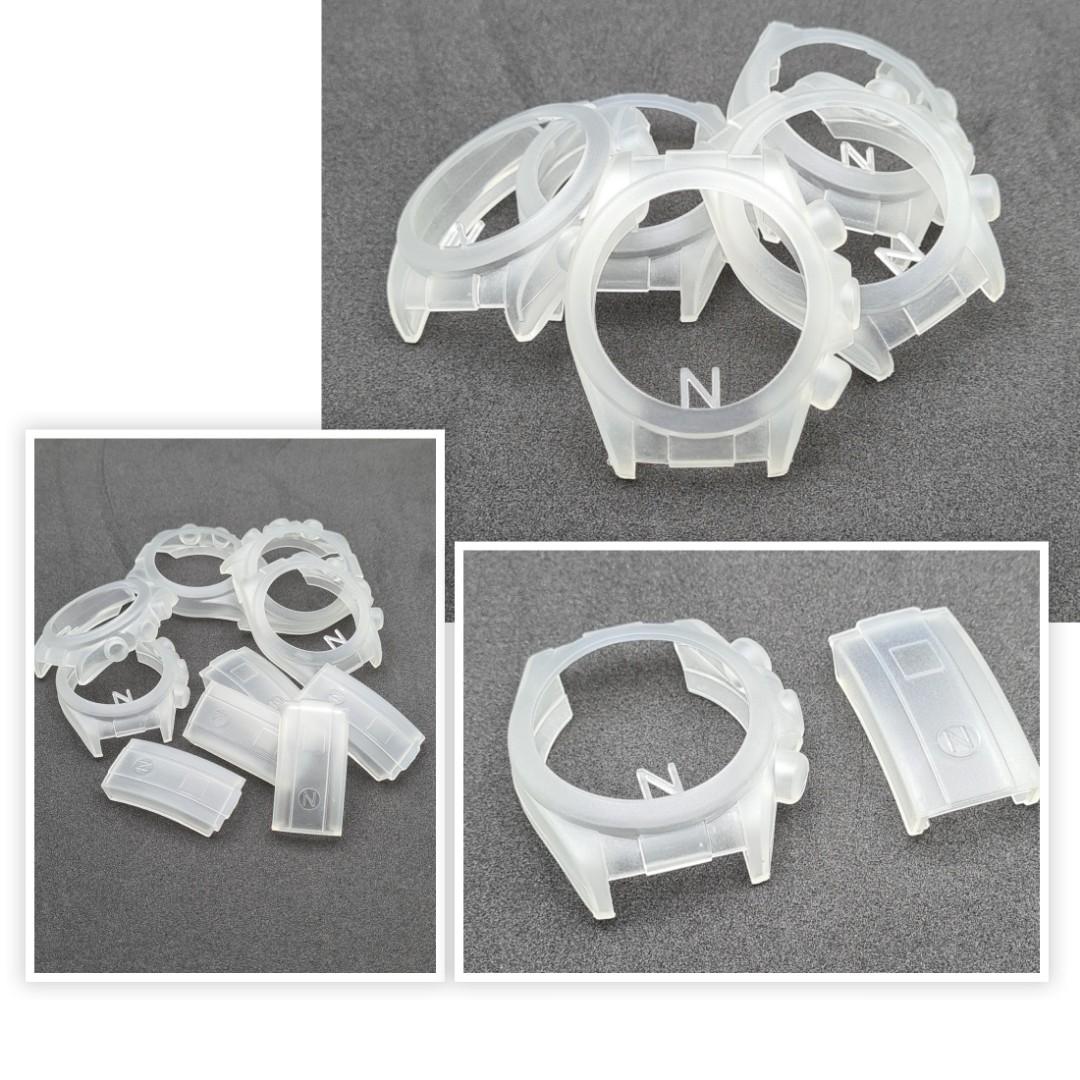 Silicon Bezel Watch Protector set Rolex Daytona Panda Submariner Batman ...