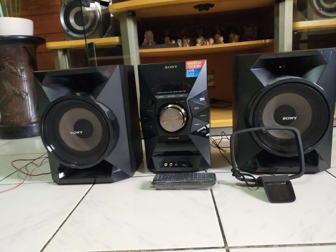 Sony mini component, Audio, Soundbars, Speakers & Amplifiers on Carousell