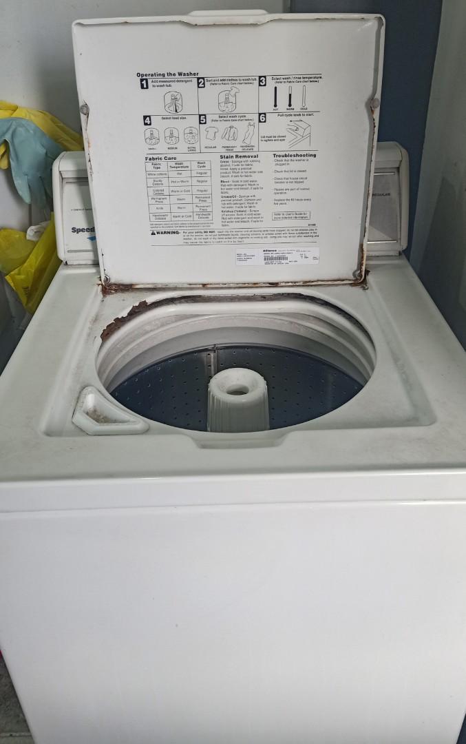 Speed Queen Heavy Duty Washing Machine, Furniture & Home Living ...