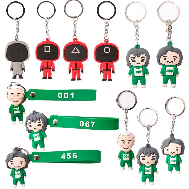 Squidgame Figures Mask Key, Hobbies & Toys, Toys & Games on Carousell