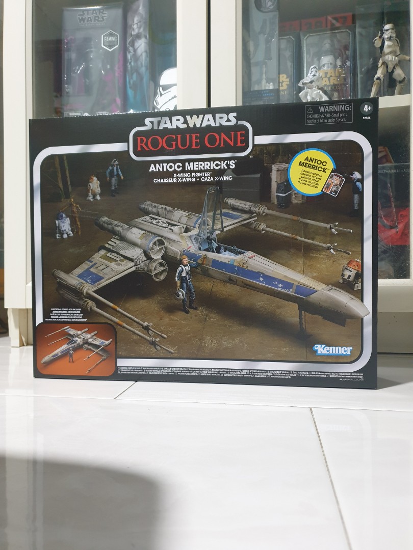 Star Wars The Vintage Collection Antoc Merrick's X-Wing Fighter Blue ...