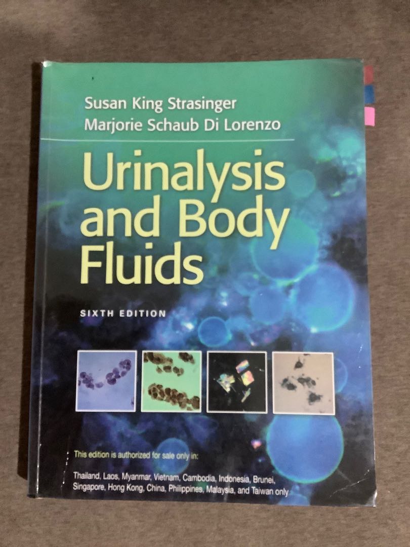 Strasinger Urinary and Body Fluids (6th Edition), Hobbies & Toys, Books ...