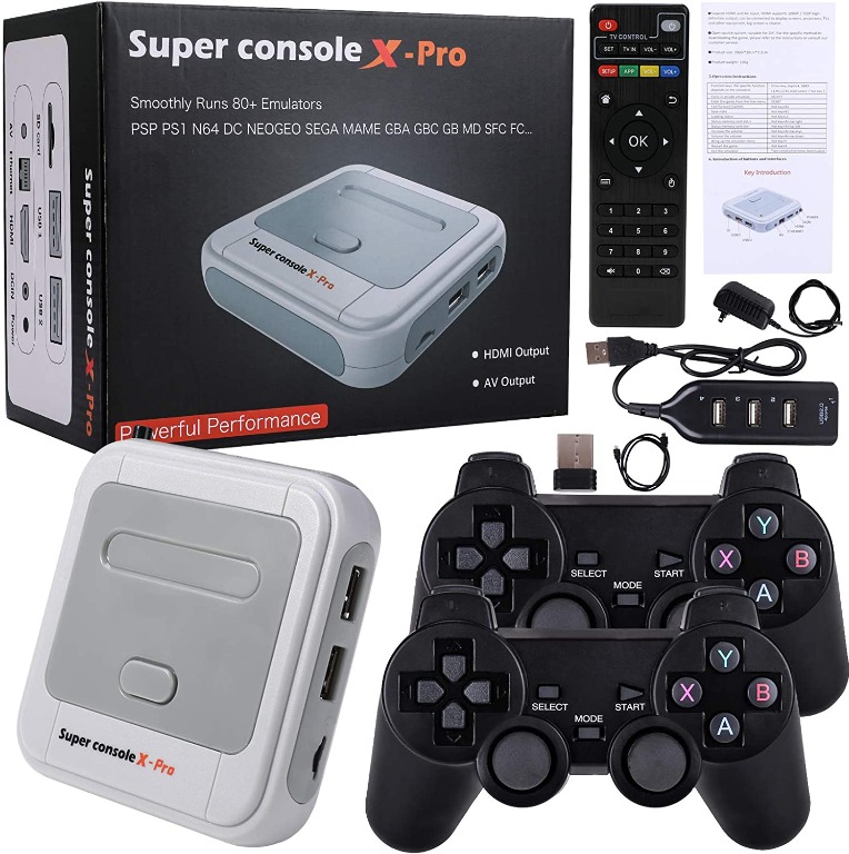 Super Console X Pro Video Game Console, Upgraded Video Game Console ...