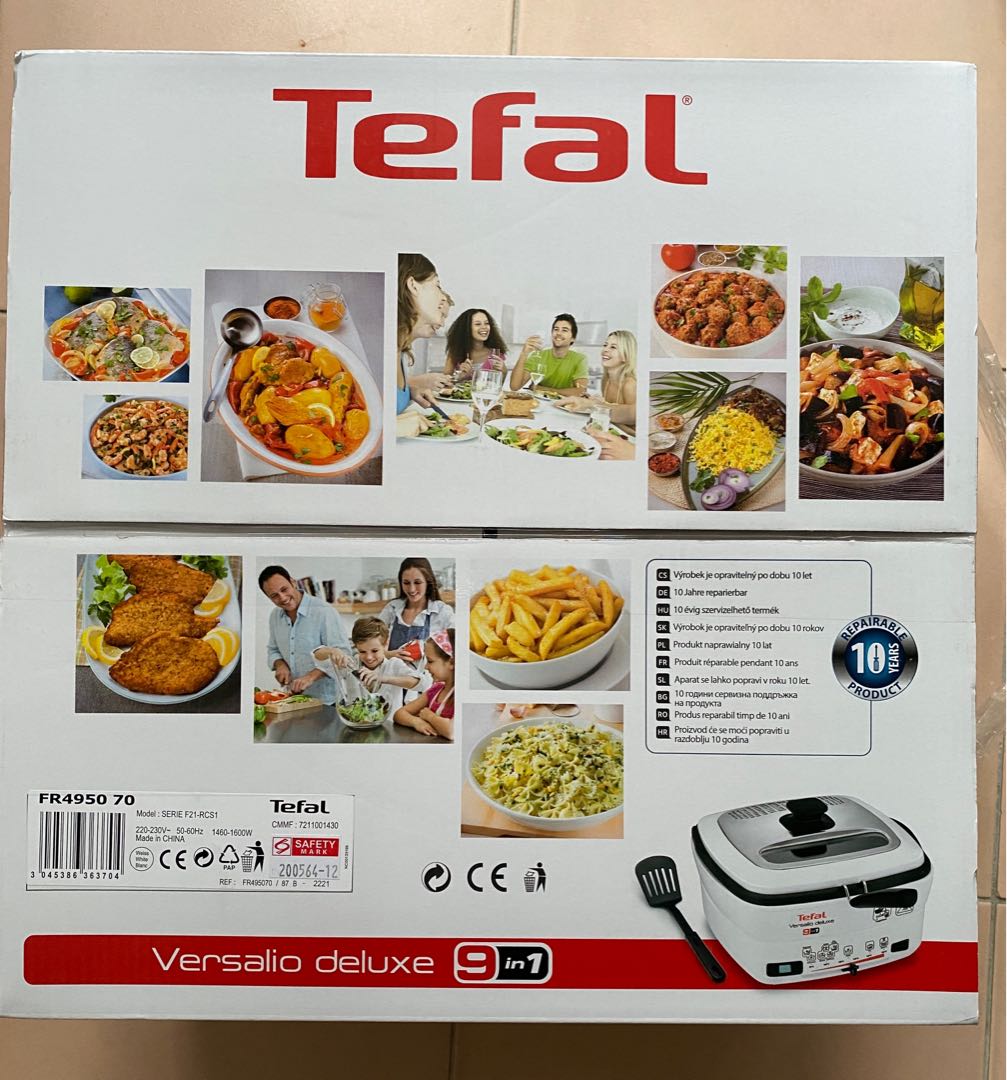 Tefal versalio deluxe 9 In 1 multi cooker, Furniture & Home Living ...