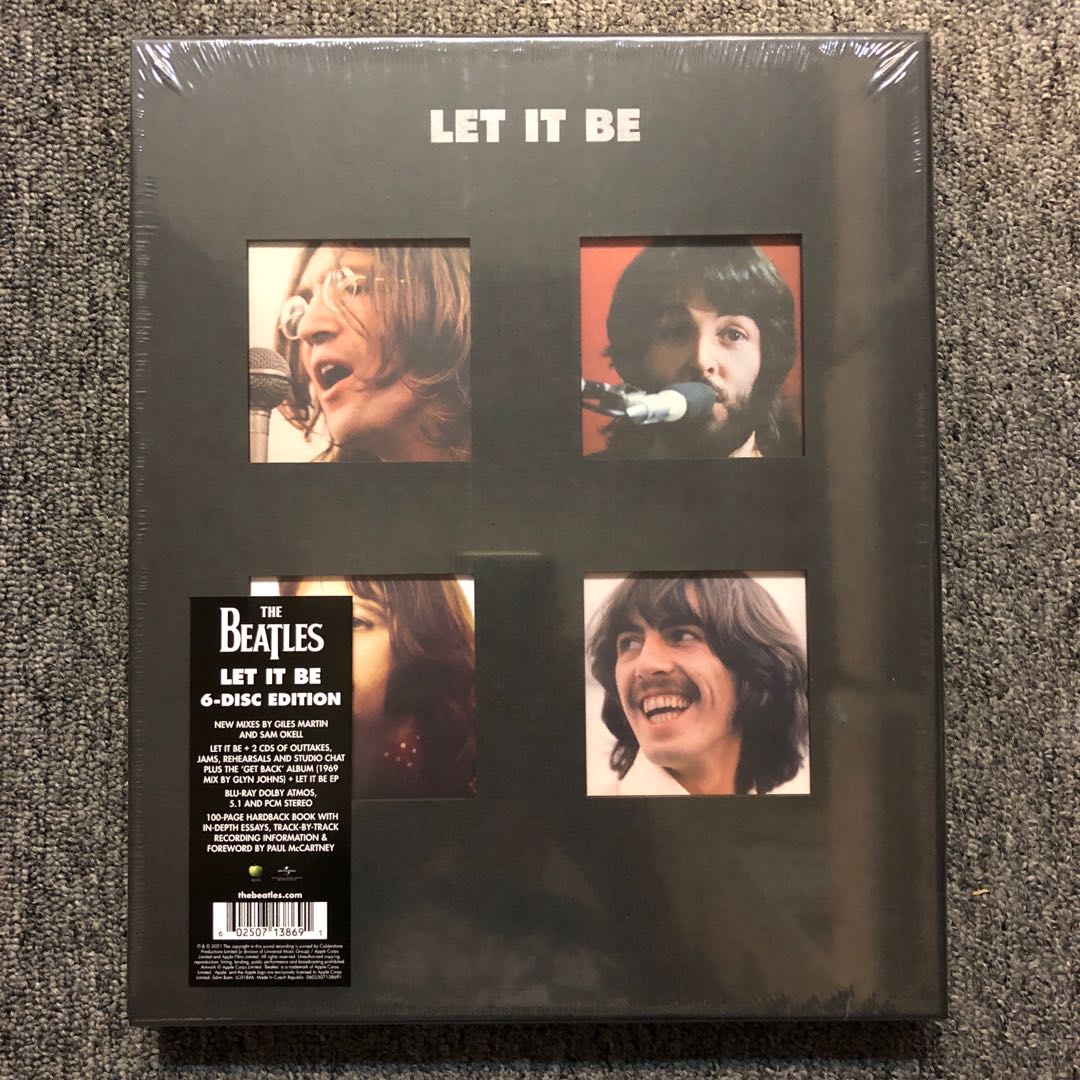 The Beatles 'Let It Be' Special Edition Super Deluxe 5CD + 1Blu-Ray Box ...