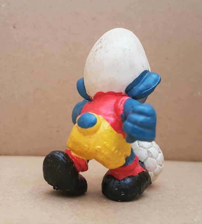The Smurfs Collection, Vintage Smurf kicking a ball, Playing Football ...